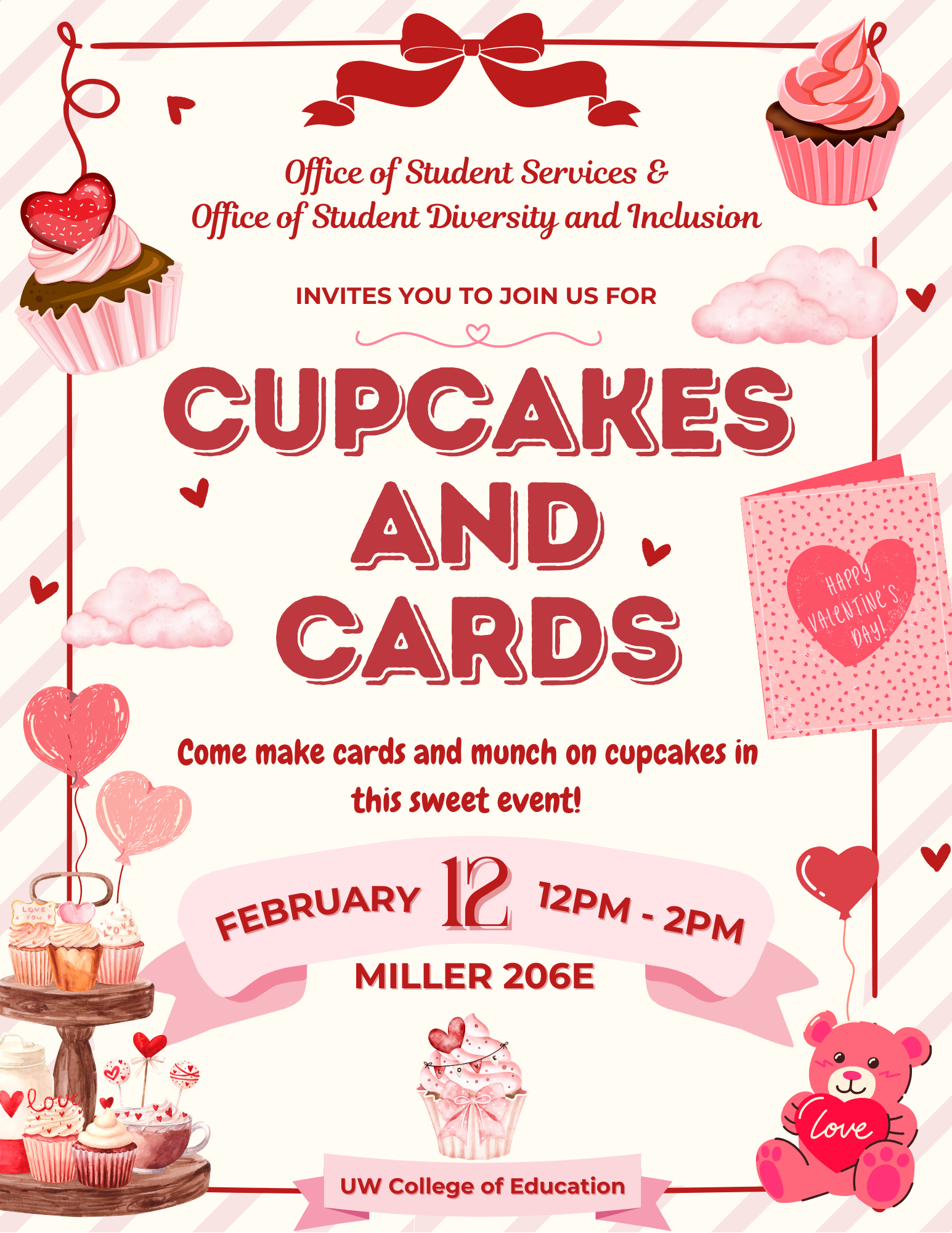 Cupcakes and Cards | UW College of Education